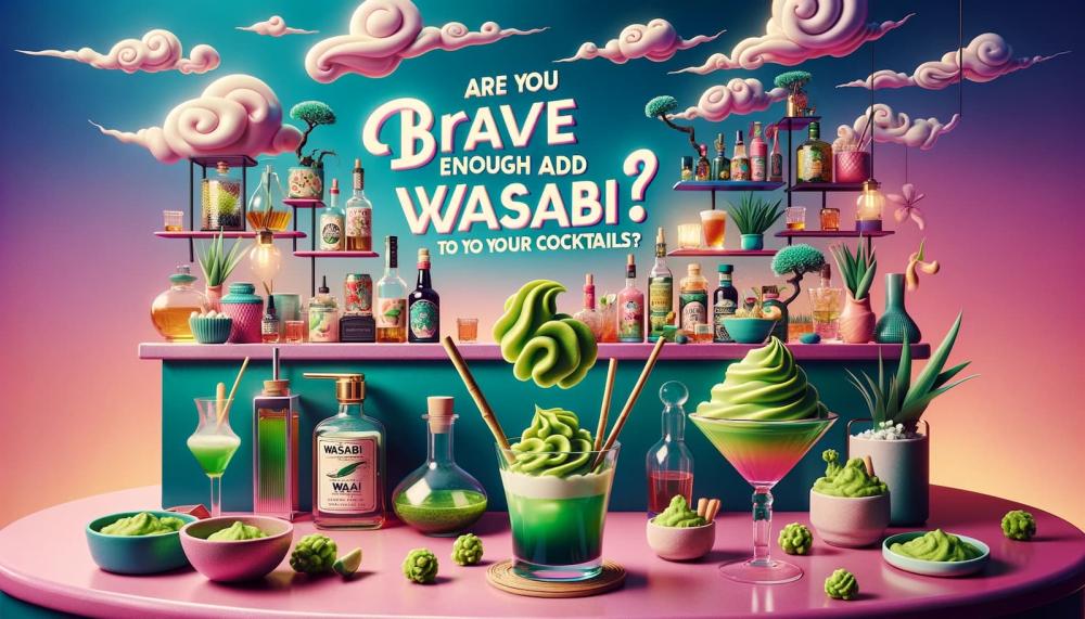 Are you brave enough to add wasabi to your cocktails? - Blog post - Make Me a Cocktail