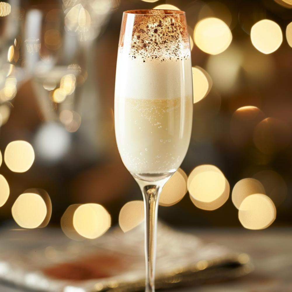 Champagne Snowball cocktail recipe - Make Me a Cocktail