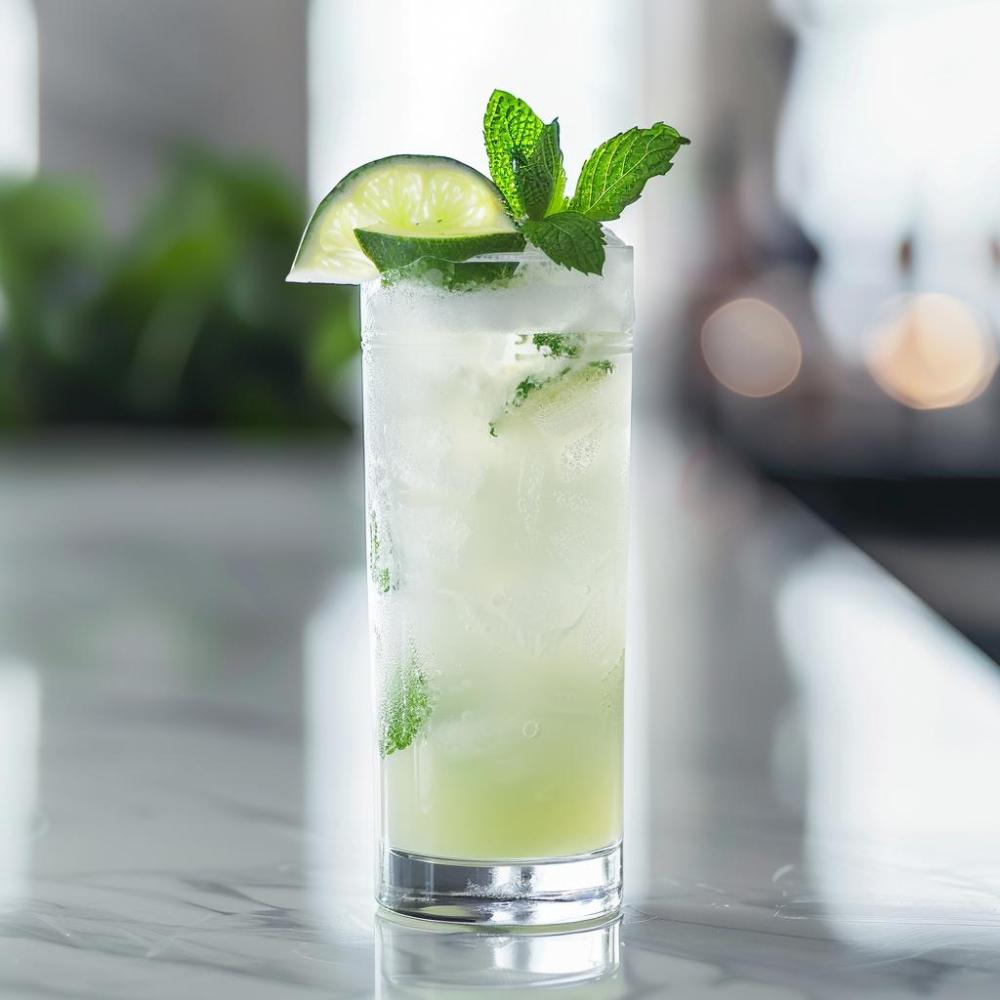 Green Swizzle cocktail recipe - Make Me a Cocktail