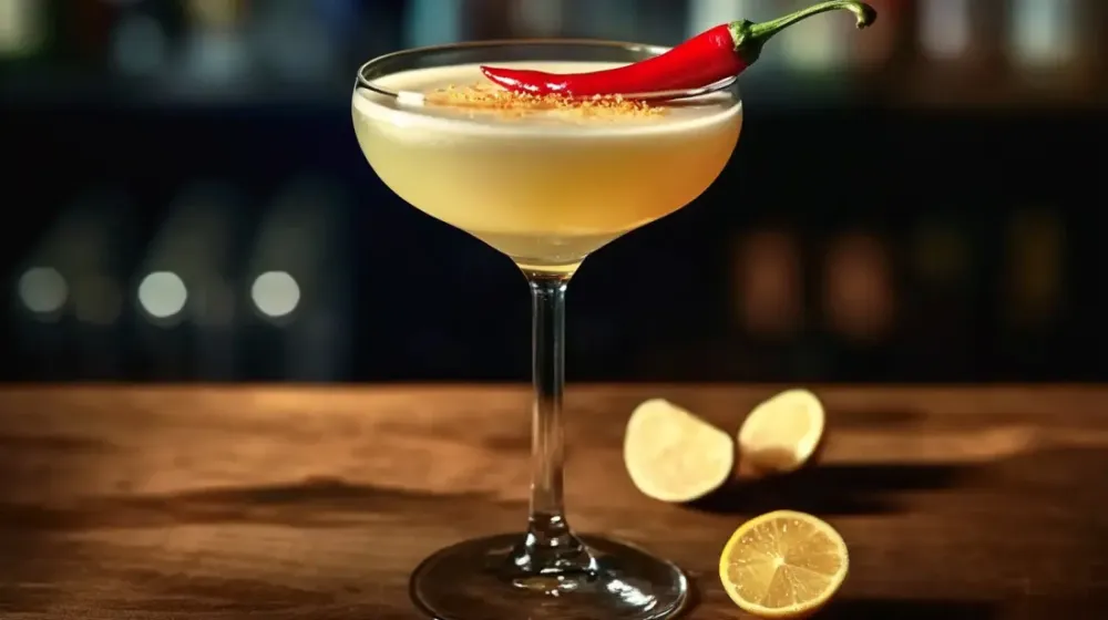 Spicy Rum Sour cocktail recipe - Make Me a Cocktail